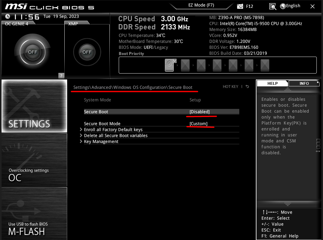 What BIOS settings are required for a gaming PC? (MSI) – ENESTECH Software