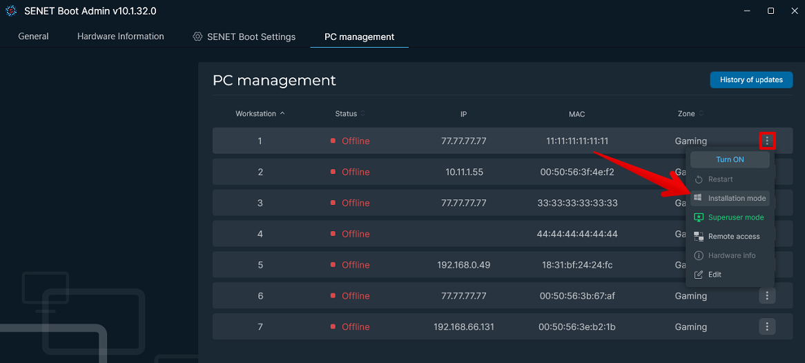 Step 4. Creating image/Installing Windows – ENESTECH Software