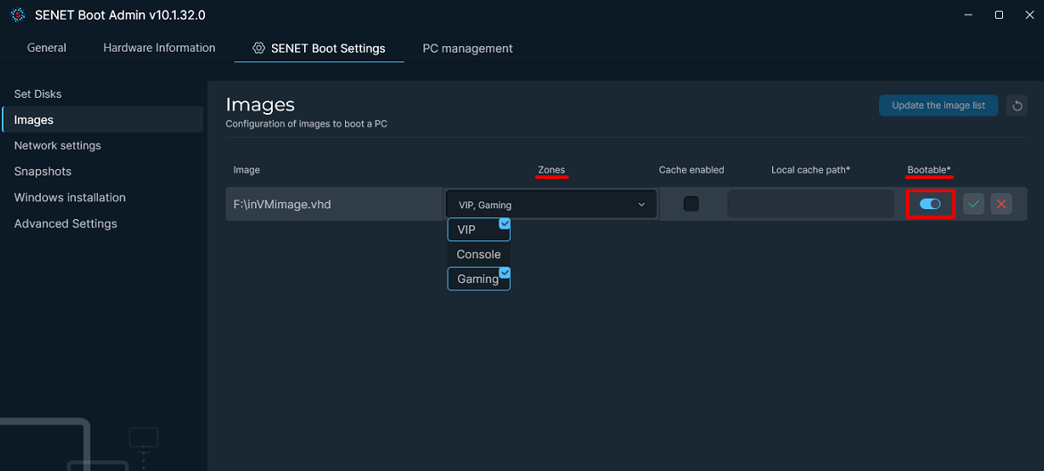 Step 4. Creating image/Installing Windows – ENESTECH Software