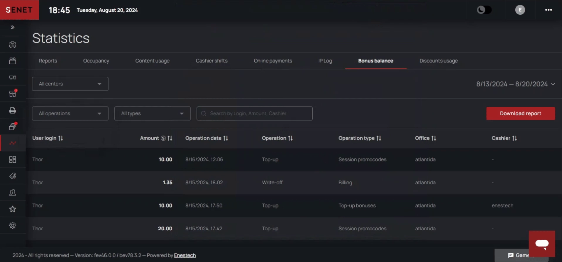 Как создать промокоды для посетителей? – ENESTECH Software