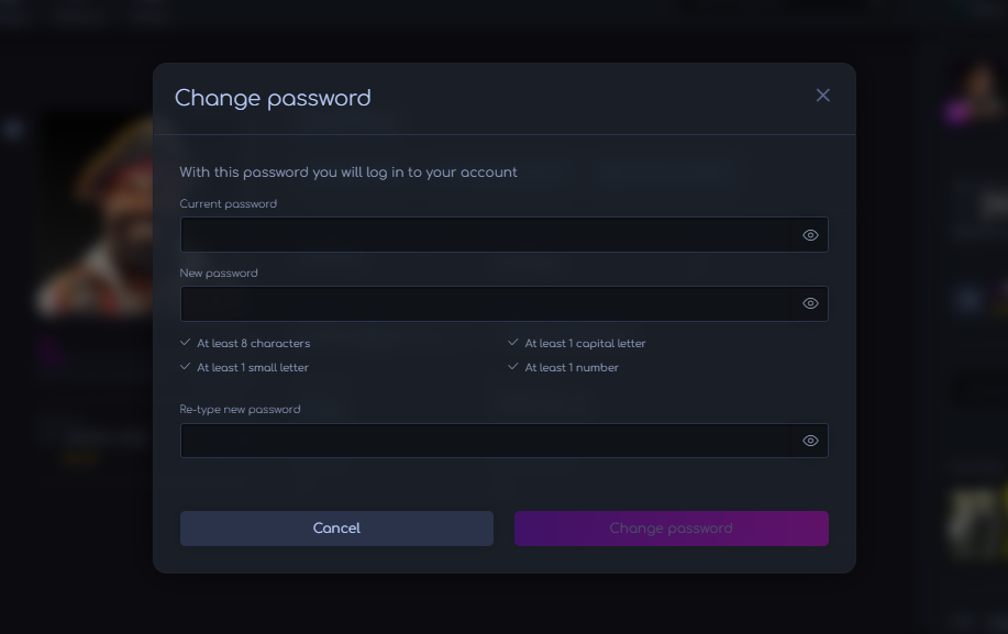 How to change or reset a registered user’s password – ENESTECH Software