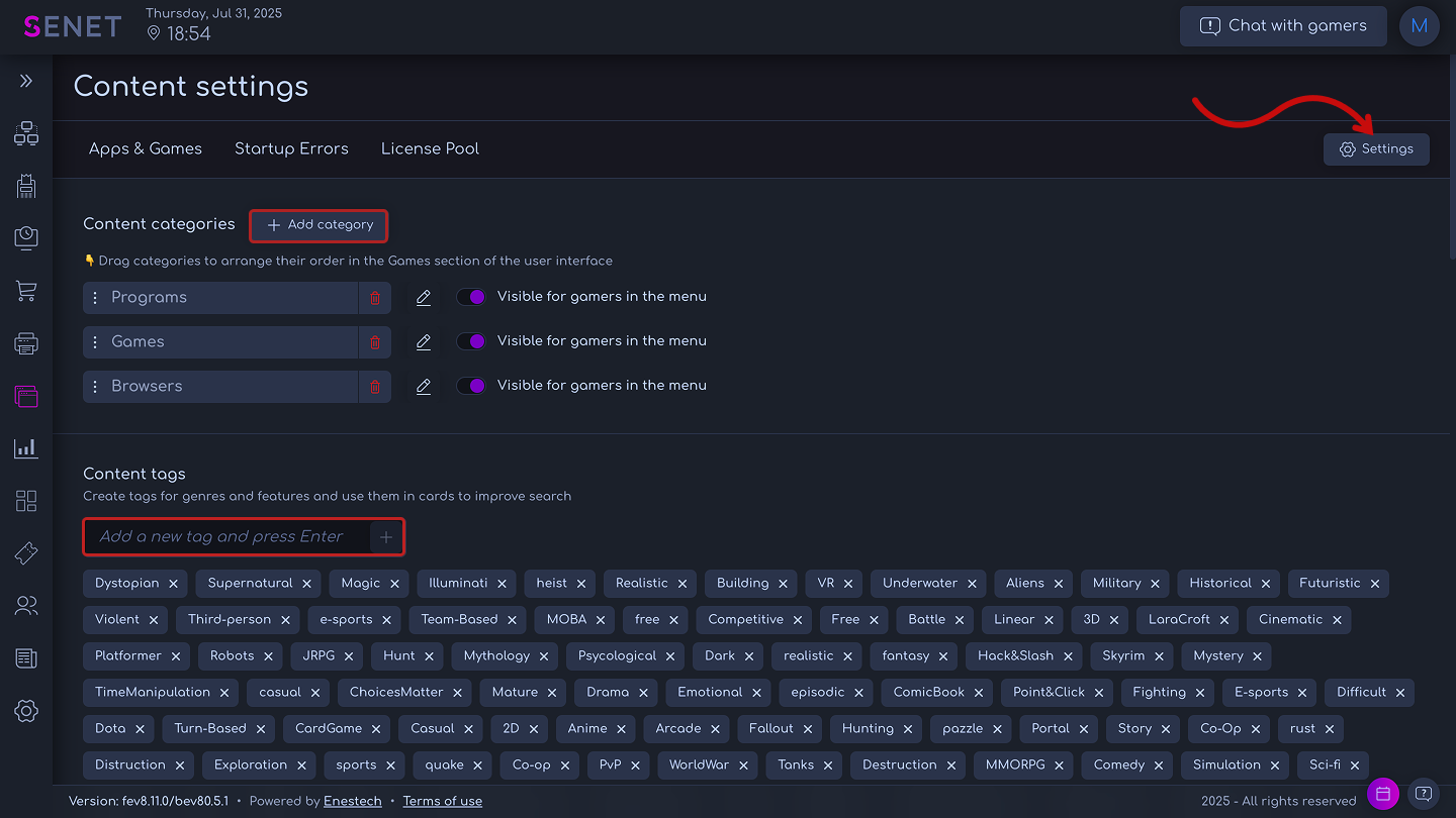 Apps & Games: Quick Start Overview – ENESTECH Software