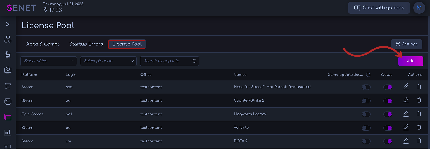 Apps & Games: Quick Start Overview – ENESTECH Software