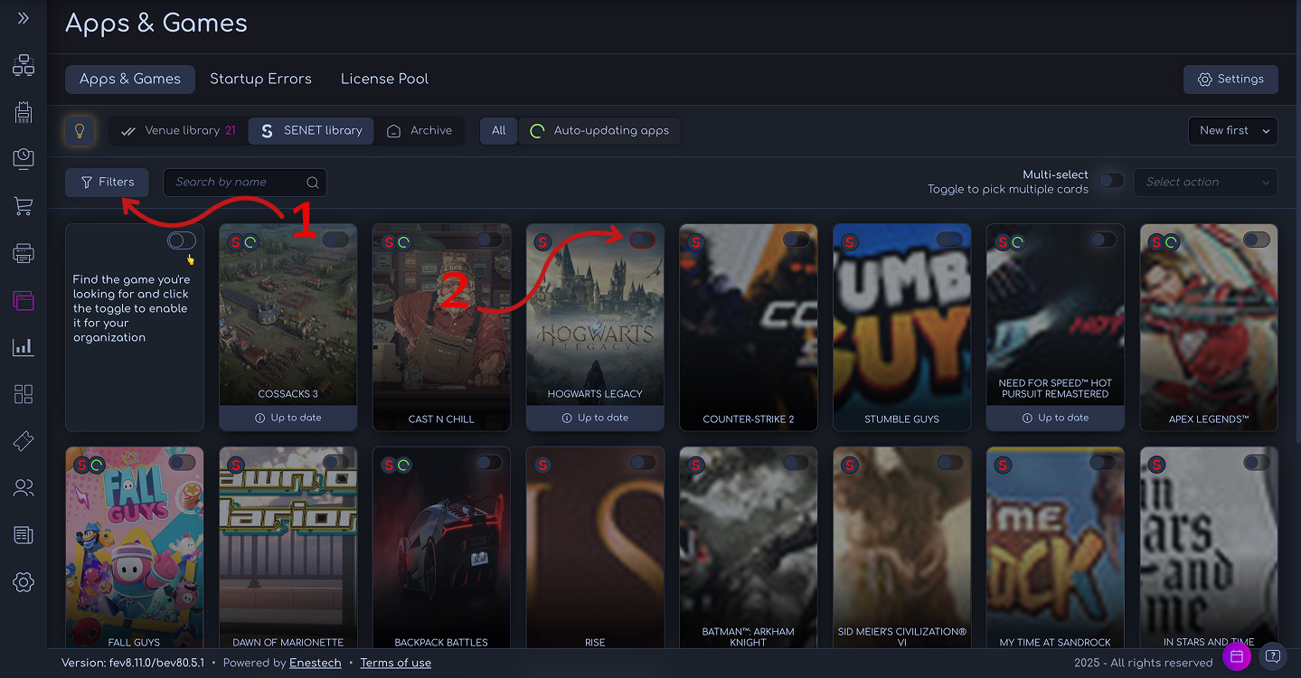 Игры и приложения: Ключевые функции для старта – ENESTECH Software