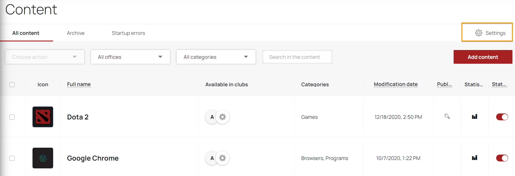 Is it possible to add section to the Shell (launcher)? – ENESTECH Software