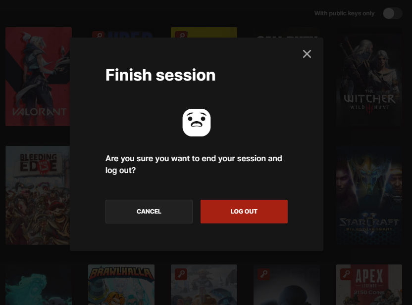 Version 53 - Confirmation of Shell session end – ENESTECH Software