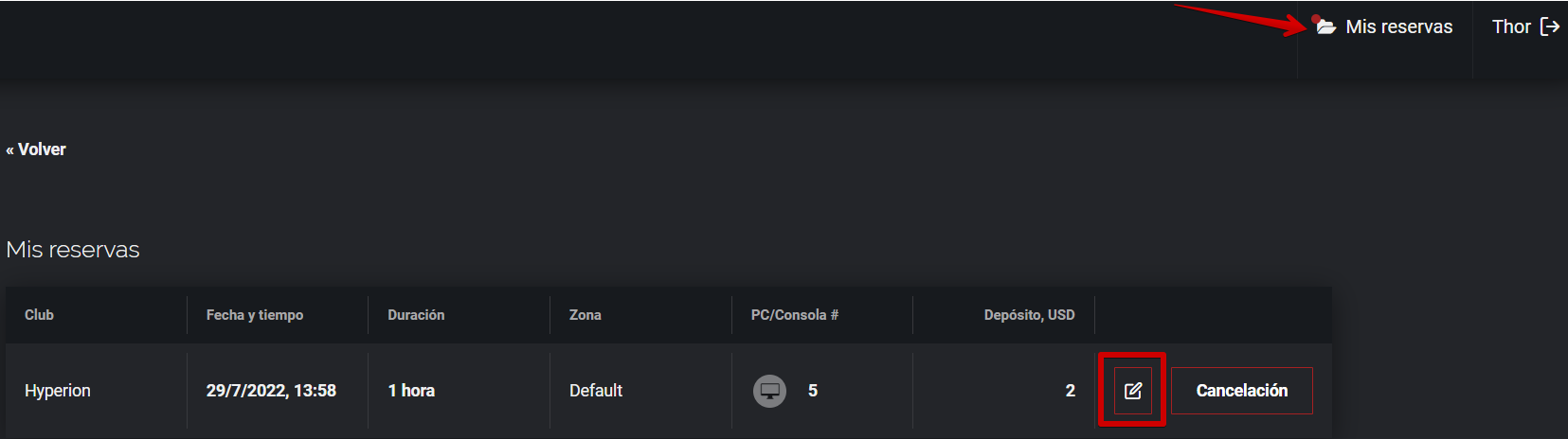 Versión 68 - Seleccionar un bono en Shell – ENESTECH Software