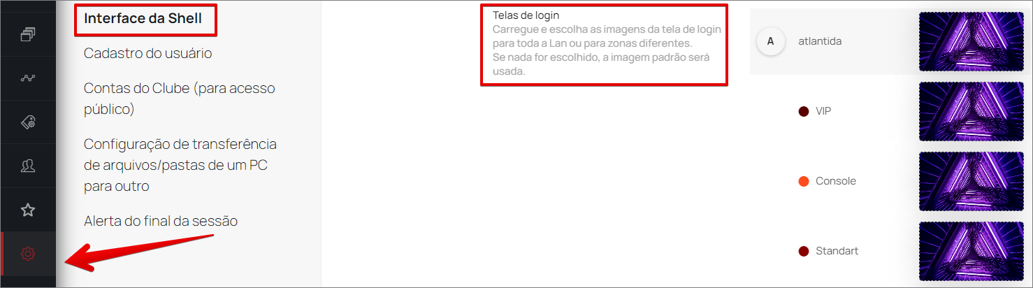 Versão 75 – Design da tela de login – ENESTECH Software